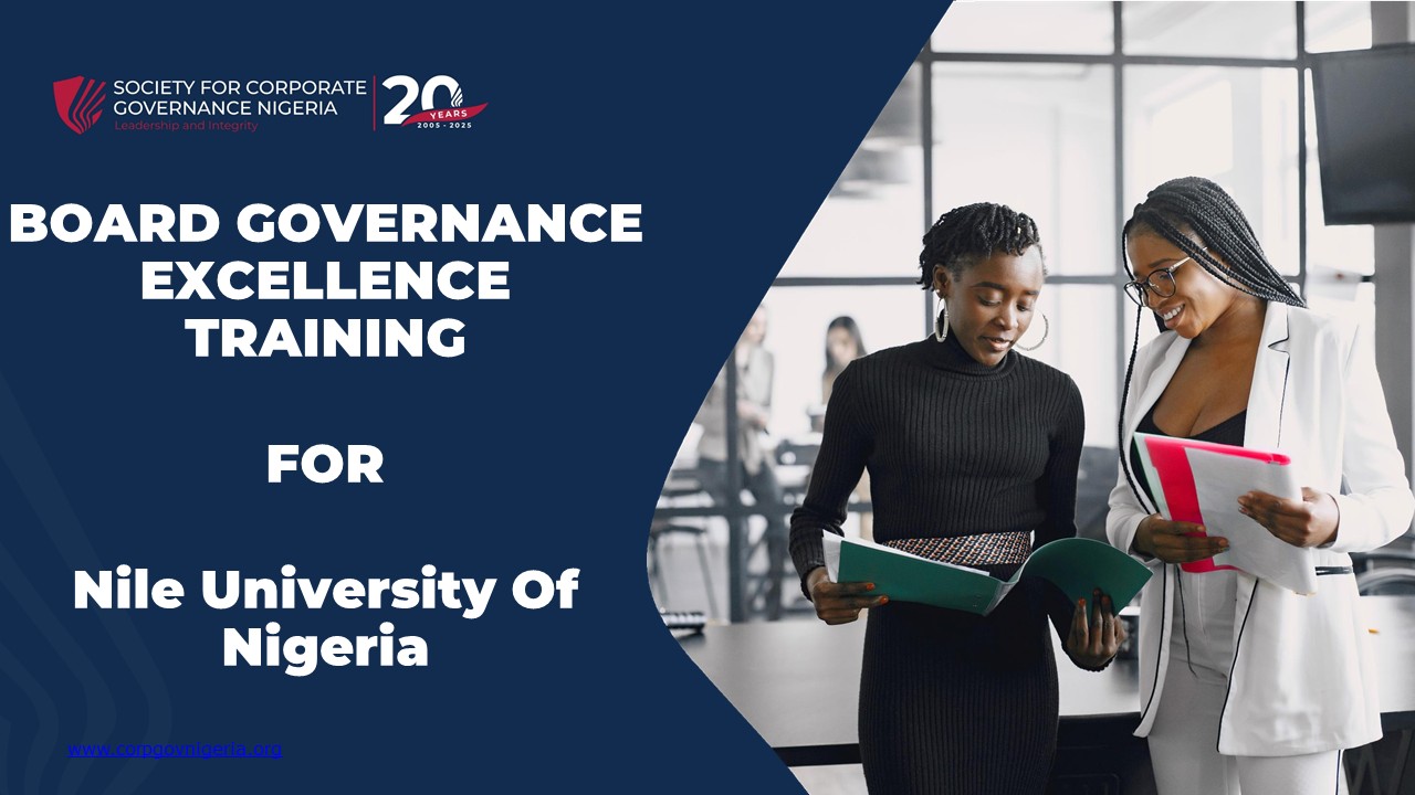 BOARD GOVERNANCE EXCELLENCE TRAINING – SCGN Feedback Form